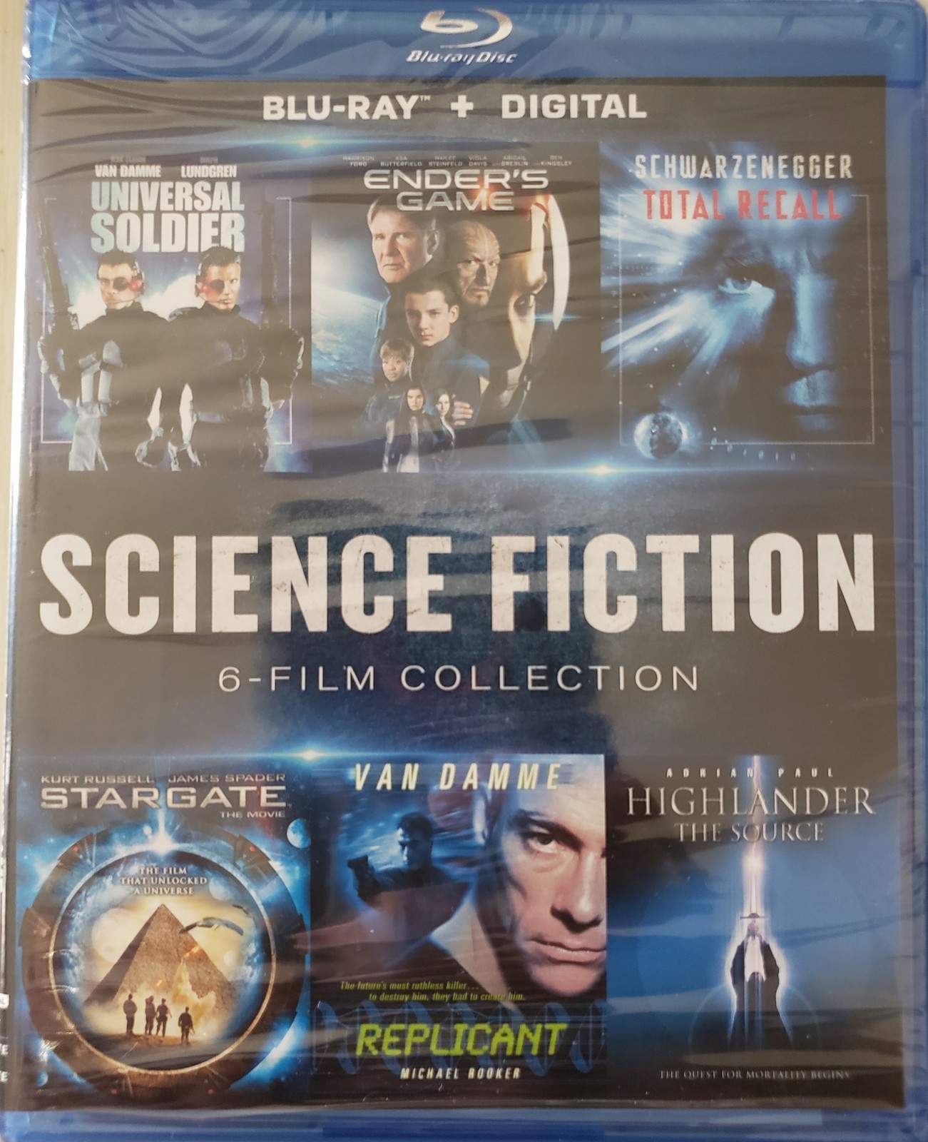 Science Fiction 6-Film Collection Blu-ray + Digital NEW - DVDs & Blu ...