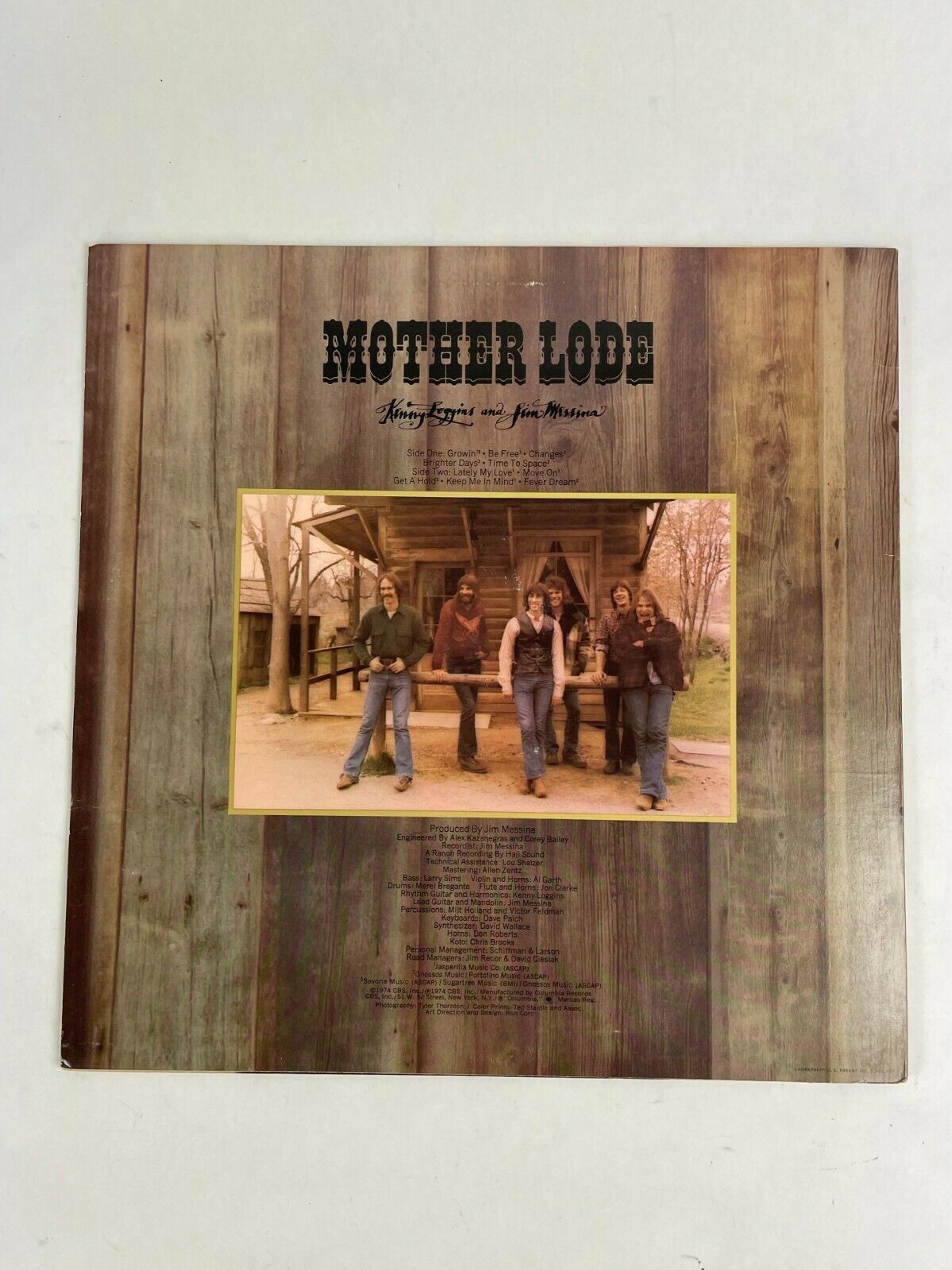 Mother Lode Kinny Loggins and Sim Missina Vinyl Record - Vinyl Records