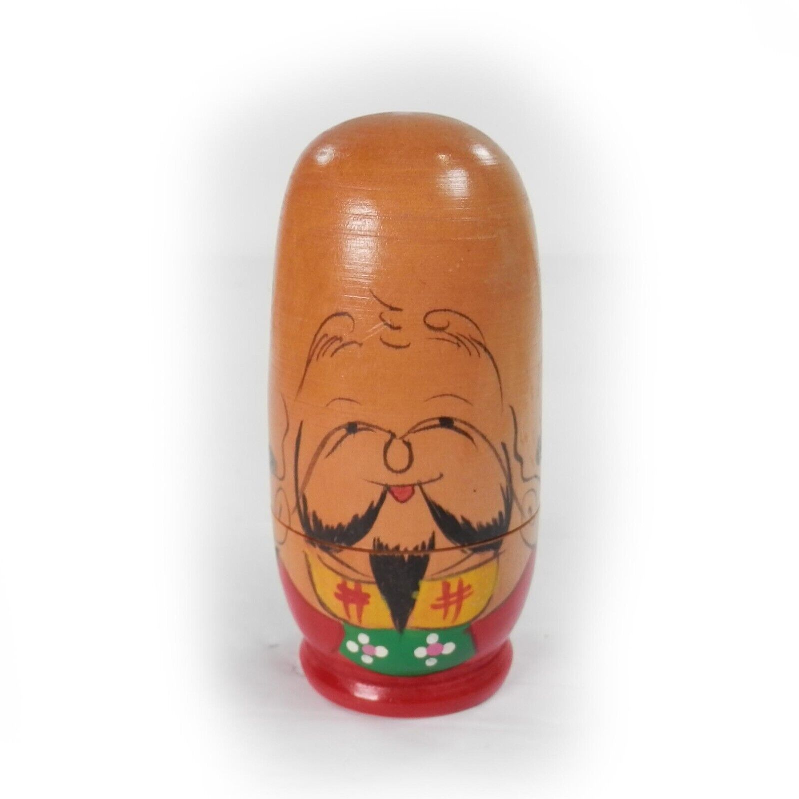 Vintage Marked 'Japan' Wooden Fukuruma Men 6 and similar items