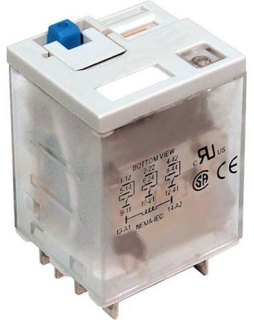 2 pack 783xcxm4l-24d Magnecraft 15a/12a icecube relay 11pin, 3pdt, 15a ...