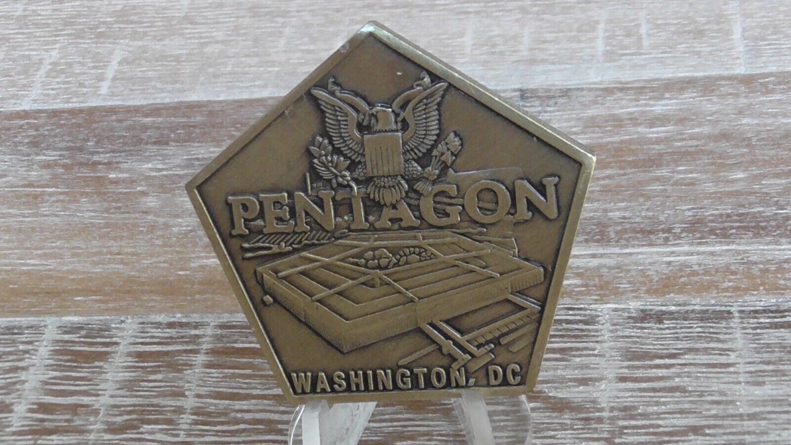 The Pentagon Washington DC US Military Challenge Coin #964X - Challenge ...