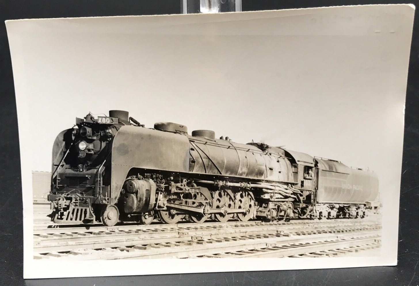 Union Pacific Railroad UP #803 4-8-4 Alco Locomotive Train Photo ...
