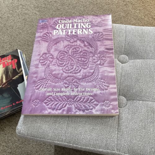1984 Linda Macho QUILTING PATTERNS 110 full-size designs COMPLETE ...