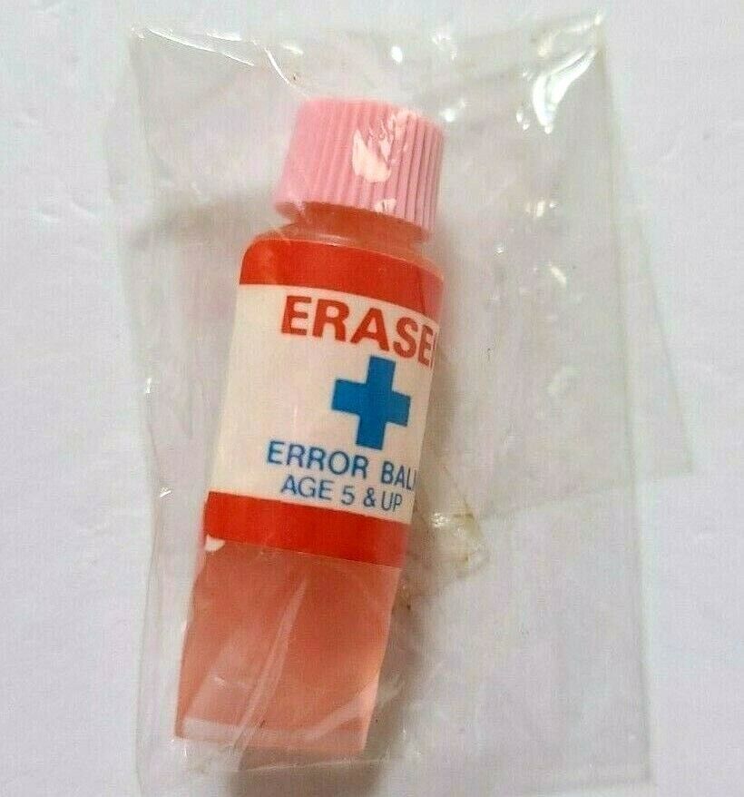 ERROR BALM Eraser 1986 Old SANRIO Logo Vintage Rare Retro - Other ...