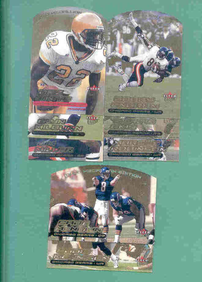 2000 Ultra Gold Medallion Chicago Bears Football Team Set - Sports ...