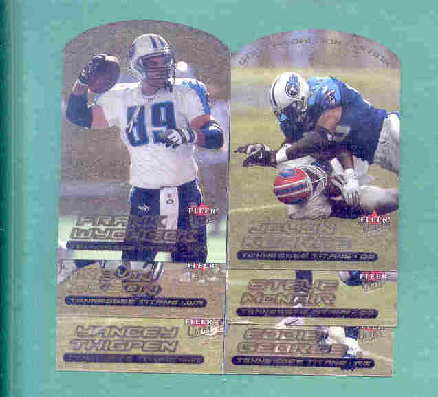 2000 Ultra Gold Medallion Tennessee Titans Football Set - Trading Card Sets
