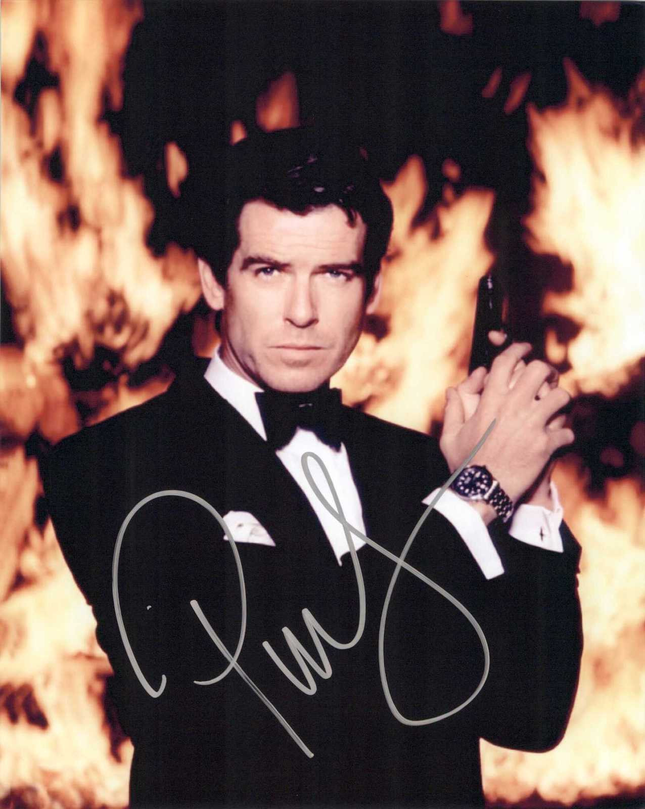 Pierce Brosnan Signed Autographed "James Bond 007" Glossy 8x10 Photo ...