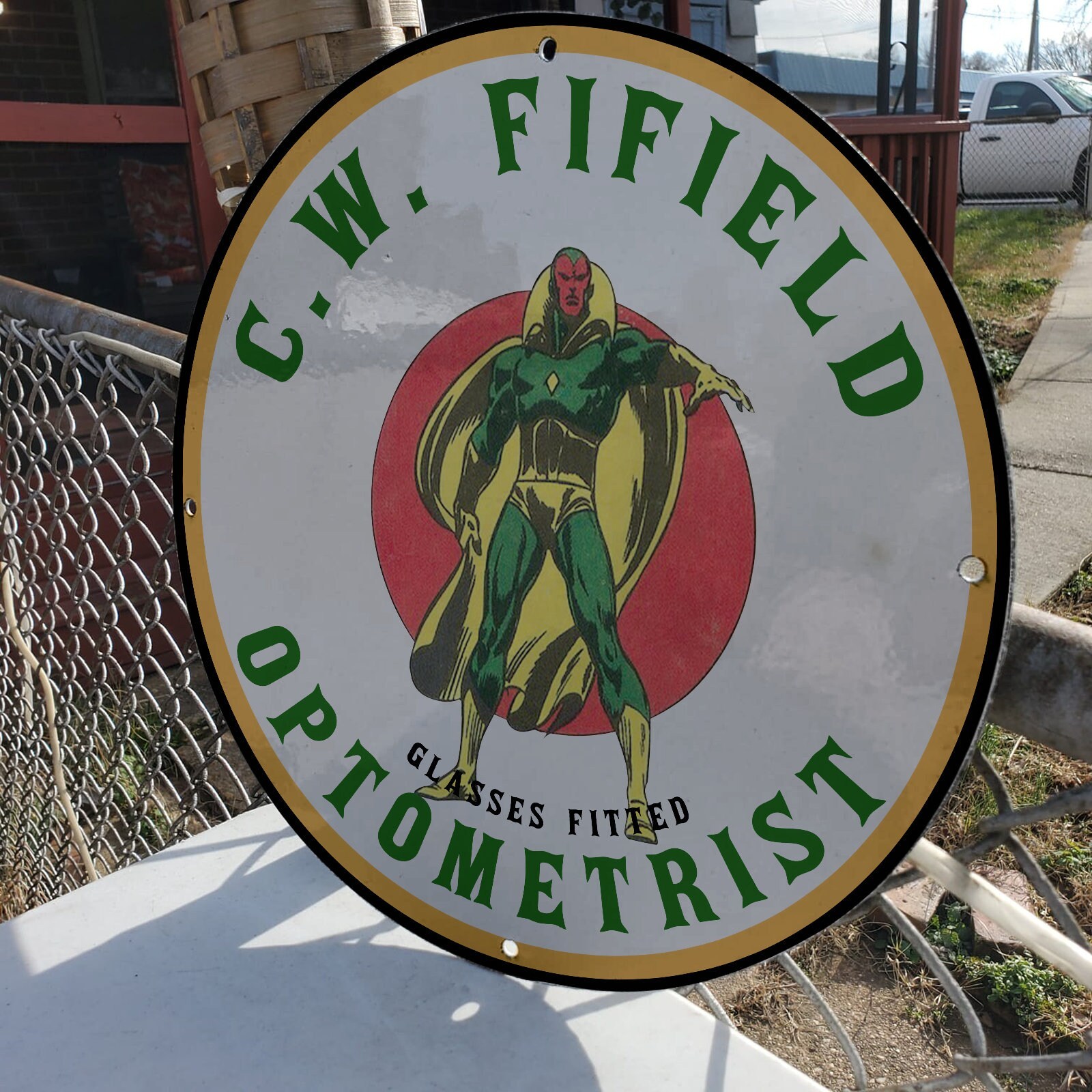 Vintage C. W. Fifield Glasses Fitted and similar items