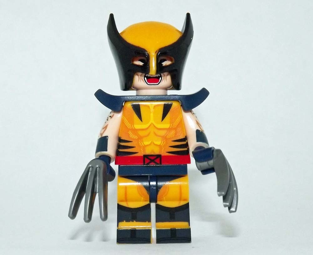 HGT Wolverine X-Men Classic Outfit Rare Minifigures - LEGO (R) Minifigures