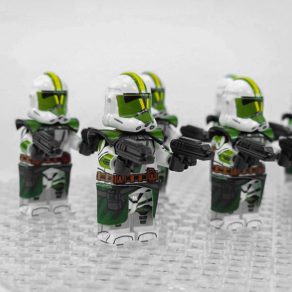 11pcs Star Wars Doom's unit ARC troopers Minifigures Set Weapons and ...