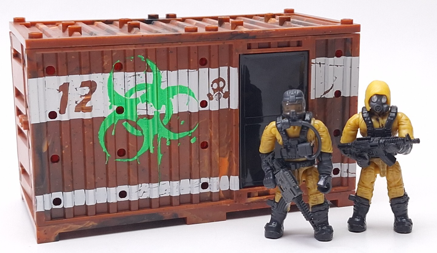 Mega Construx Call of Duty Hazmat Lab Armory FVG03 Collector Set Crate ...