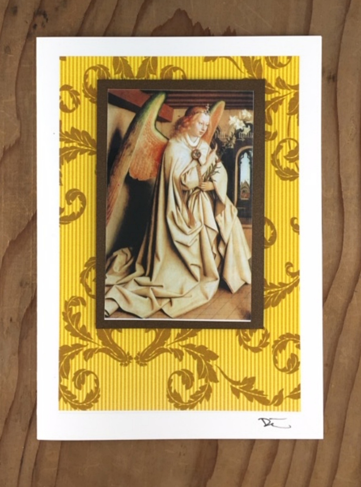 Archangel Gabriel Religious Theme No.6 Greeting Card - Greeting Cards ...