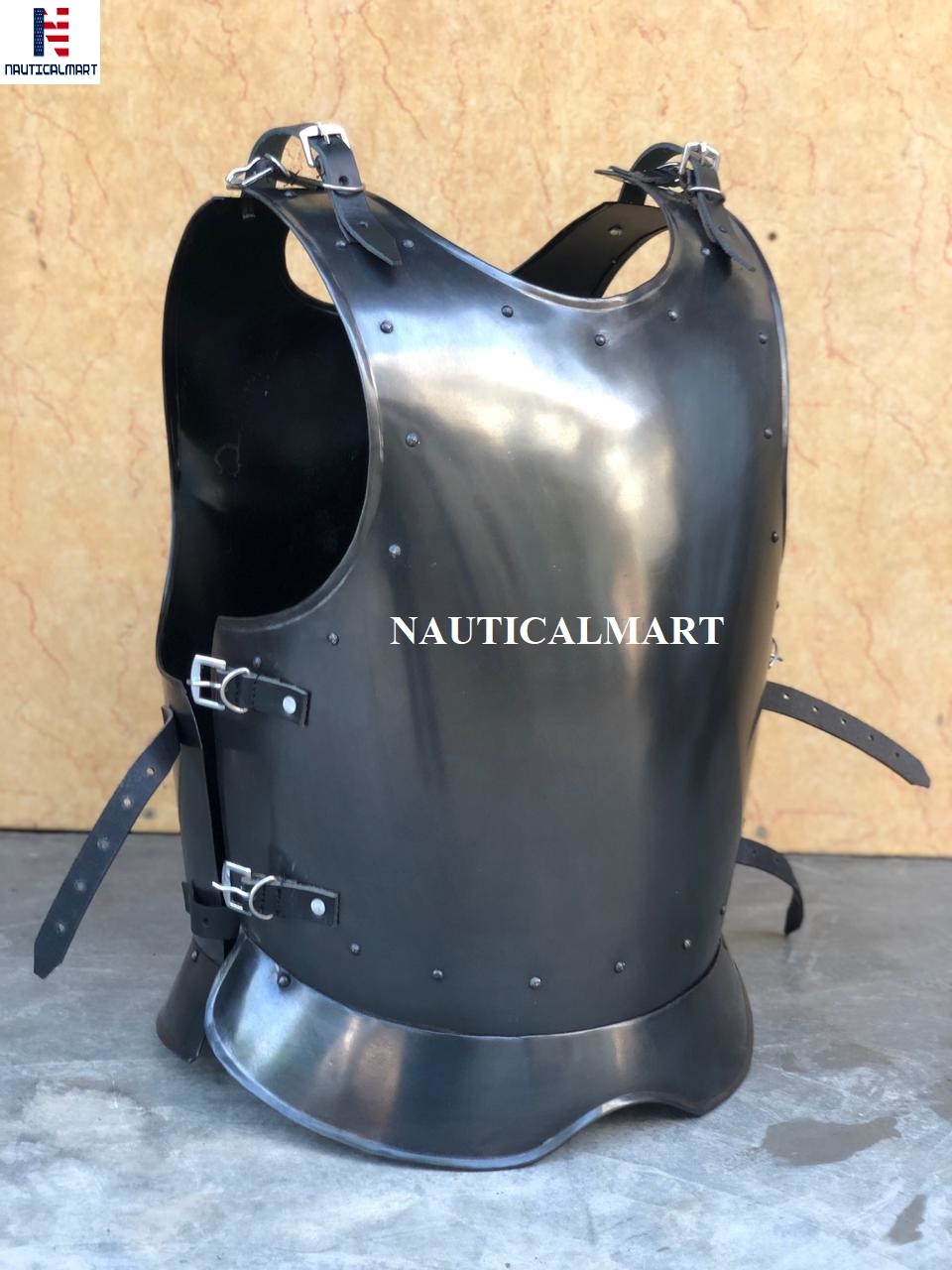 Medieval Epic Knight Body Armor Breastplate Fluted Cuirass LARP & SCA ...