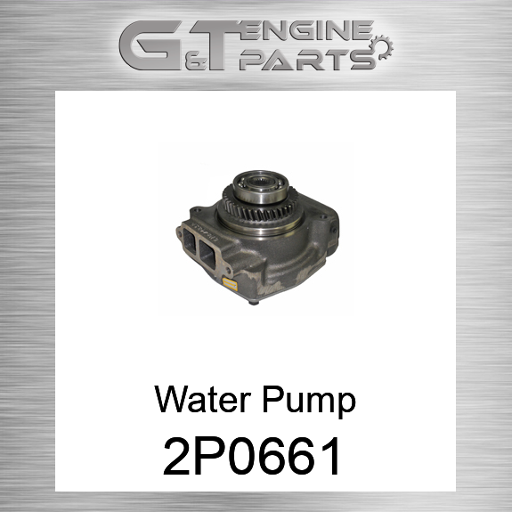 2P-0661 Water Pump Fits Caterpillar (Used) and 50 similar items