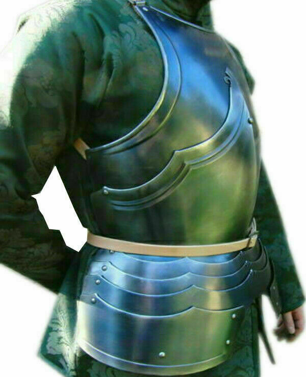 Steel Medieval Upper Body Gothic Armor Breastplate/ Cuirass Knight 18 ...