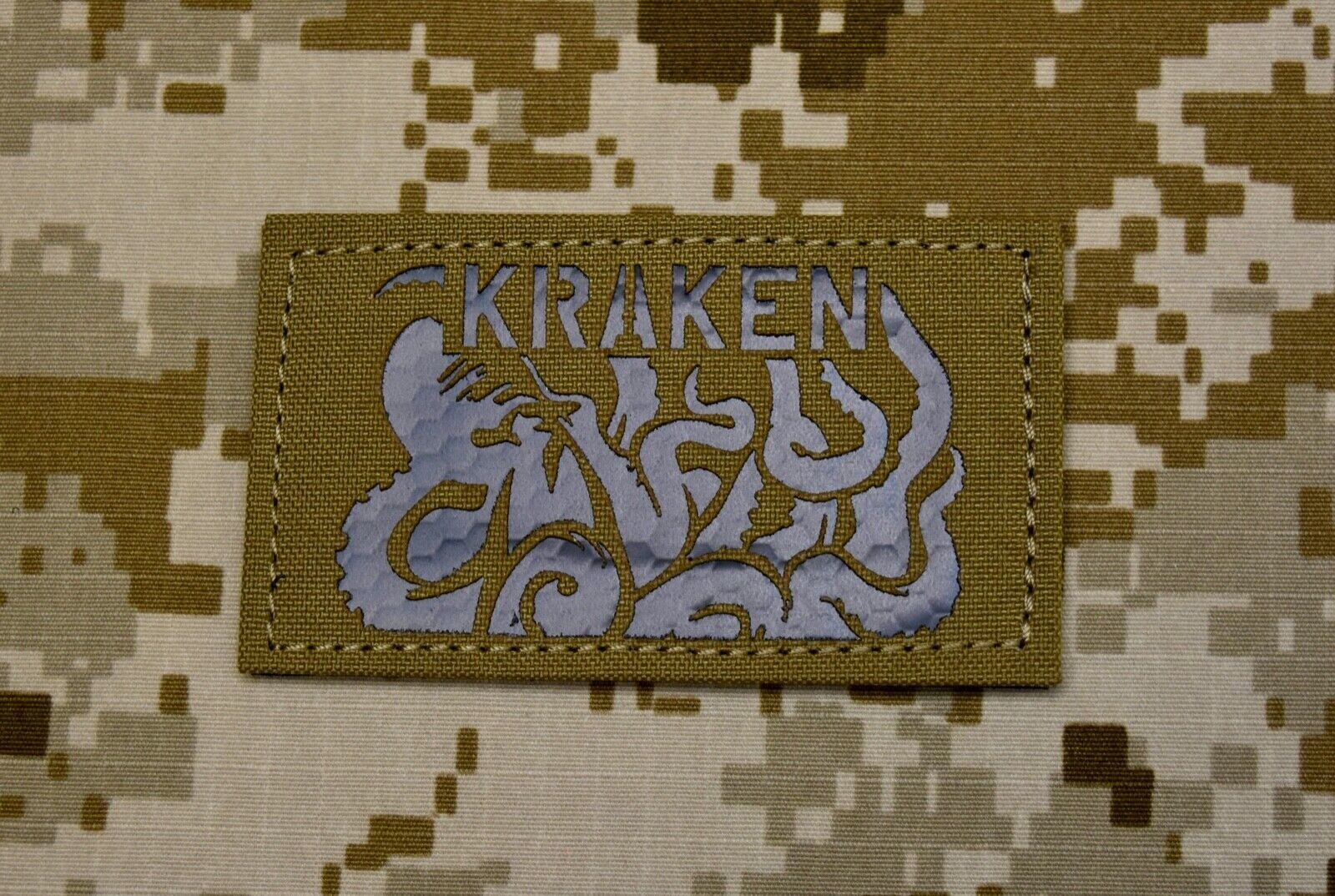 Kraken Laser Cut IR Patch SEAL Release The Kraken NSWDG DEVGRU AOR1 Infrared - Original Items