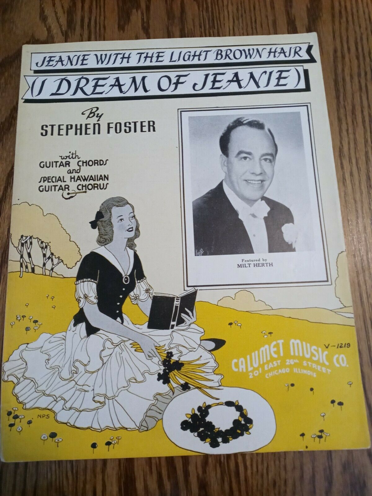 Jeanie With The Light Brown Hair Sheet Music - Vintage & Antique