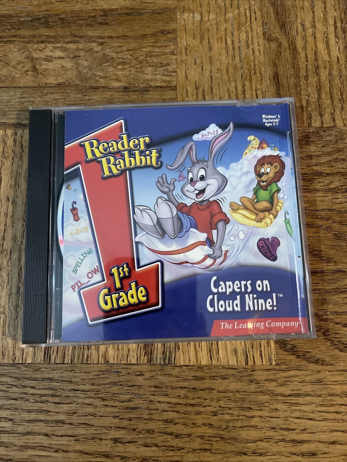 Reader Rabbit 1st Grade Capers On Cloud Nine PC Game - Video Games