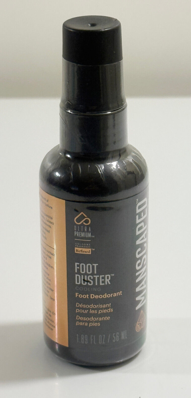 MANSCAPED The Foot Duster Cooling Deodorant with Active PH Control ...
