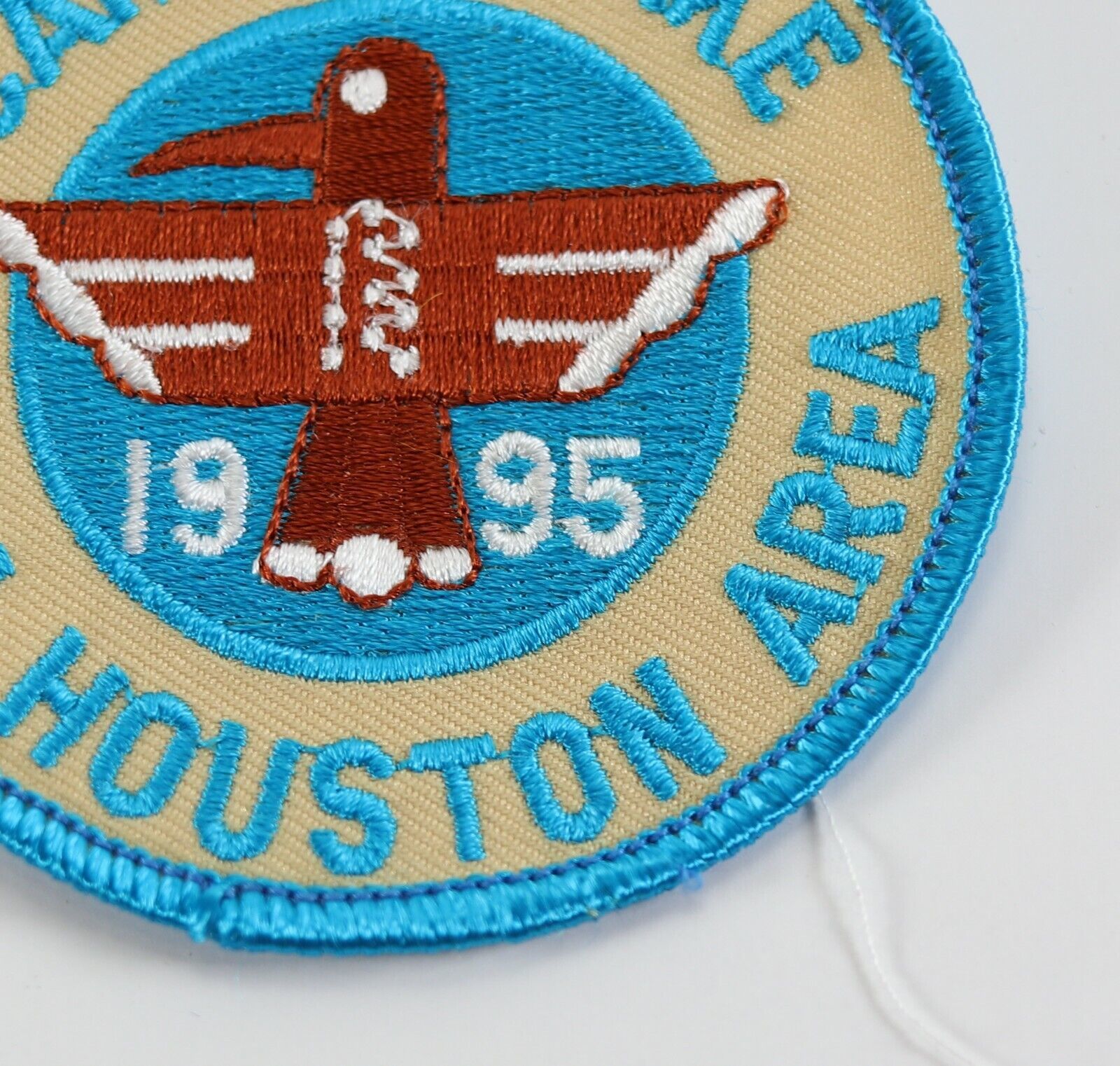 Vintage 1995 Camp Strake Sam Houston Area Council Blue Twill BSA Boy ...