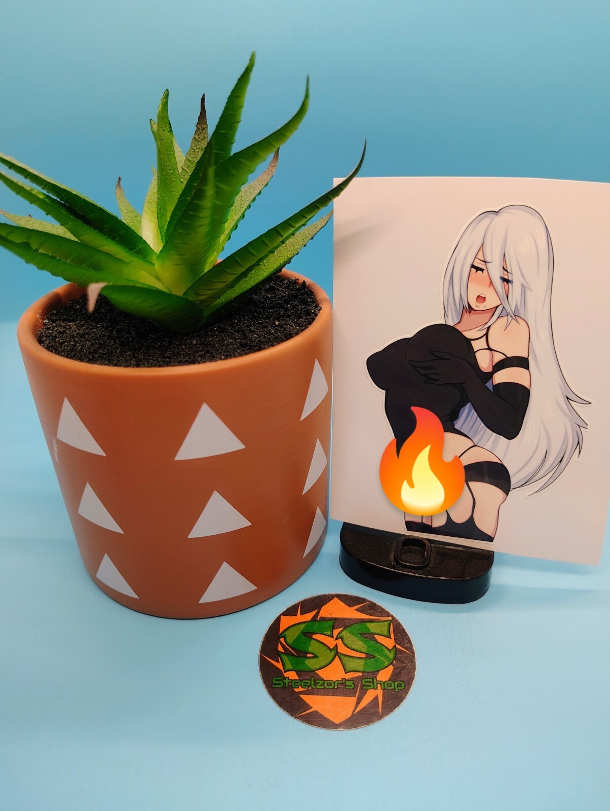 (4.5 Inches) Nier:Automata - Yorha A2 - Water-Resistant Vinyl Sticker ...