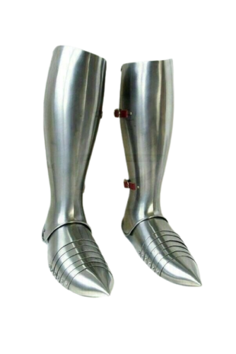 Medieval Leg Armor Steel Warrior Larp and 50 similar items