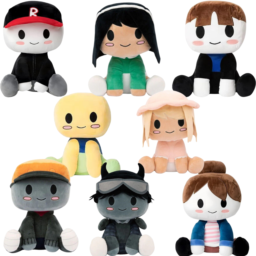 SET OF ALL 8 Cute ROBLOX Plushies Stuffed Animal 20cm Plush Videogame ...