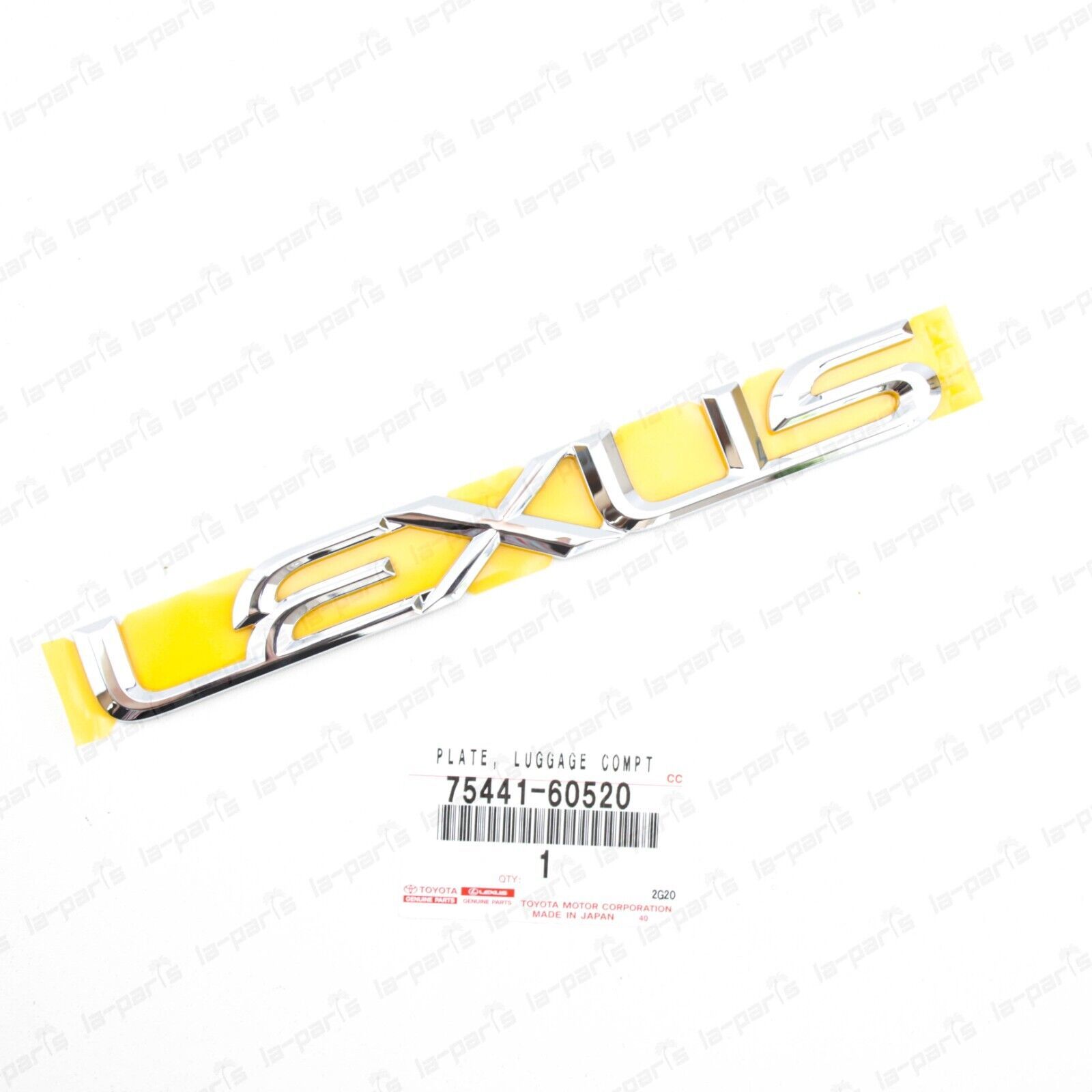 NEW GENUINE LEXUS LX570 GX470 LX470 REAR BACK DOOR NAMEPLATE EMBLEM ...