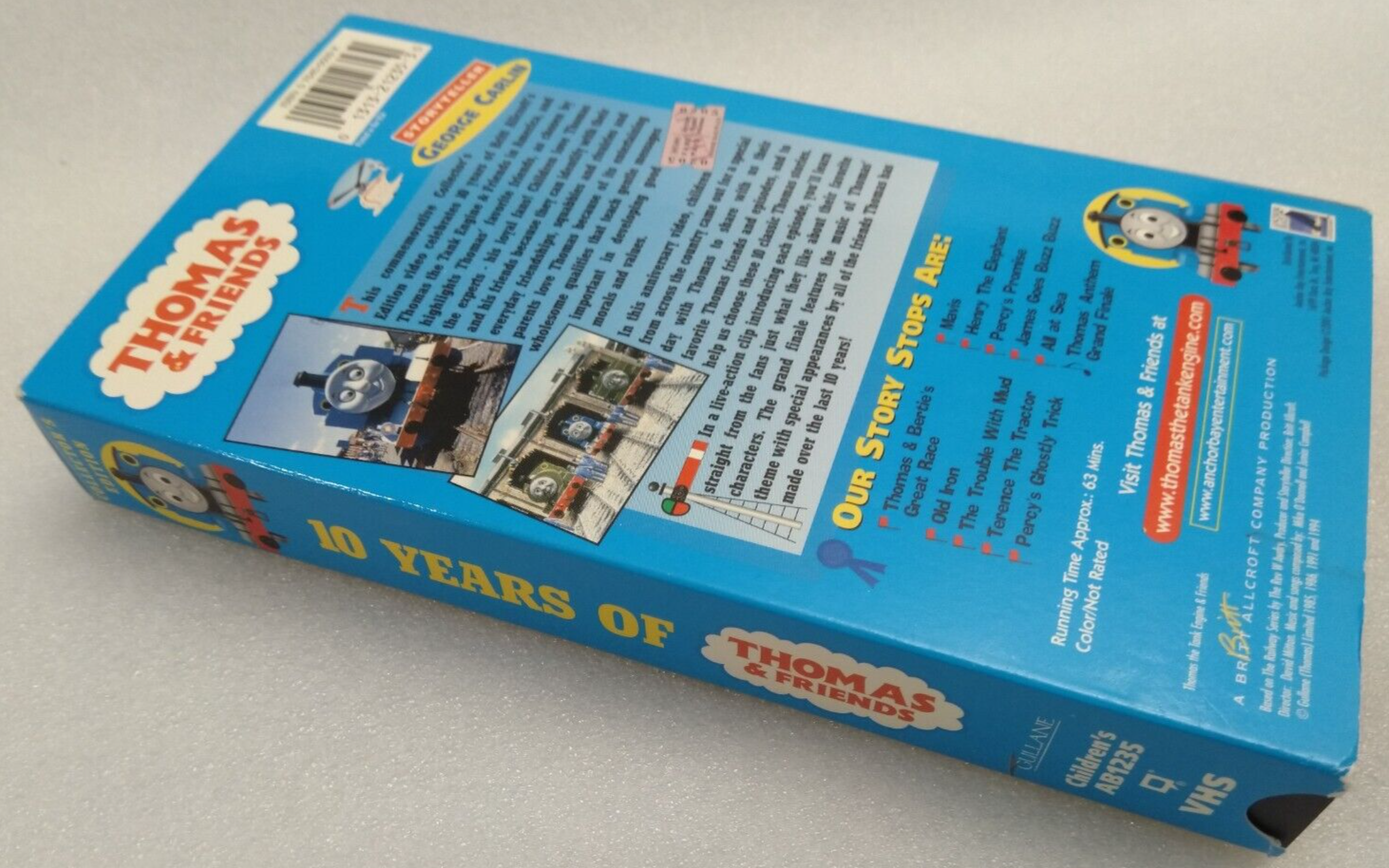 VHS Thomas Friends - Ten Years Of Thomas and similar items