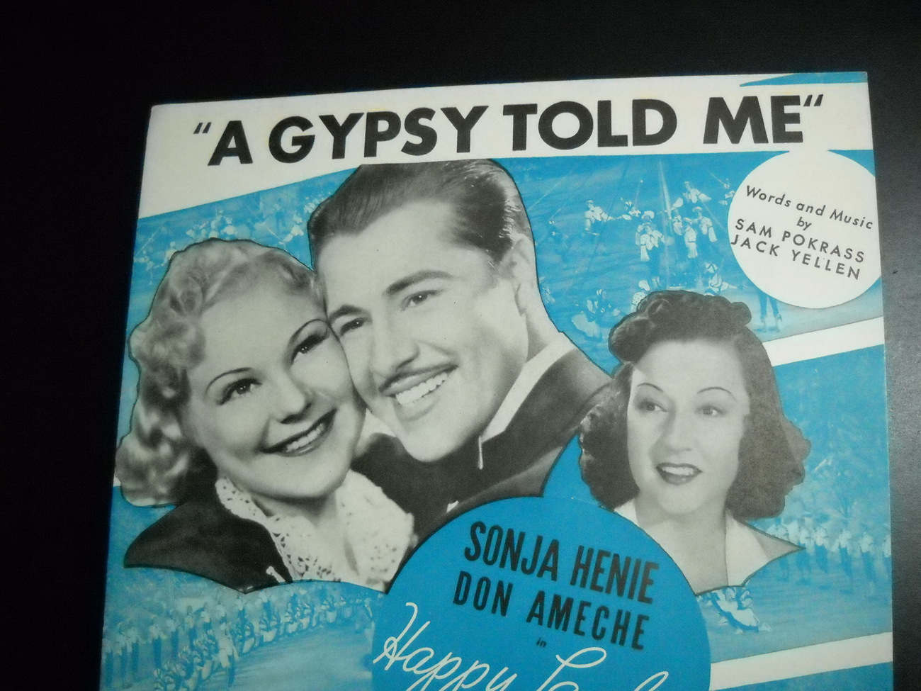 Sheet Music A Gypsy Told Me Happy Landing and similar items