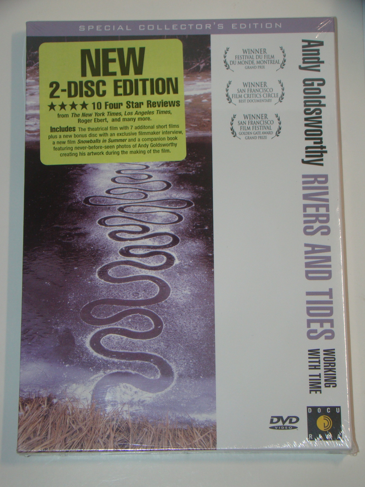 Andy Goldsworthy RIVERS AND TIDES Working with Time - SPECIAL ...