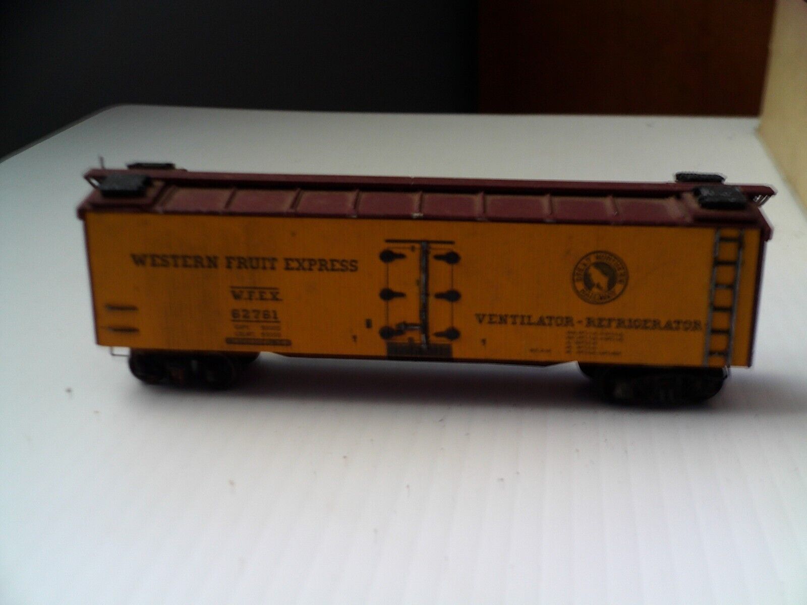 Vintage 1960s HO Scale Kit Built Wood Metal Western Fruit Express ...