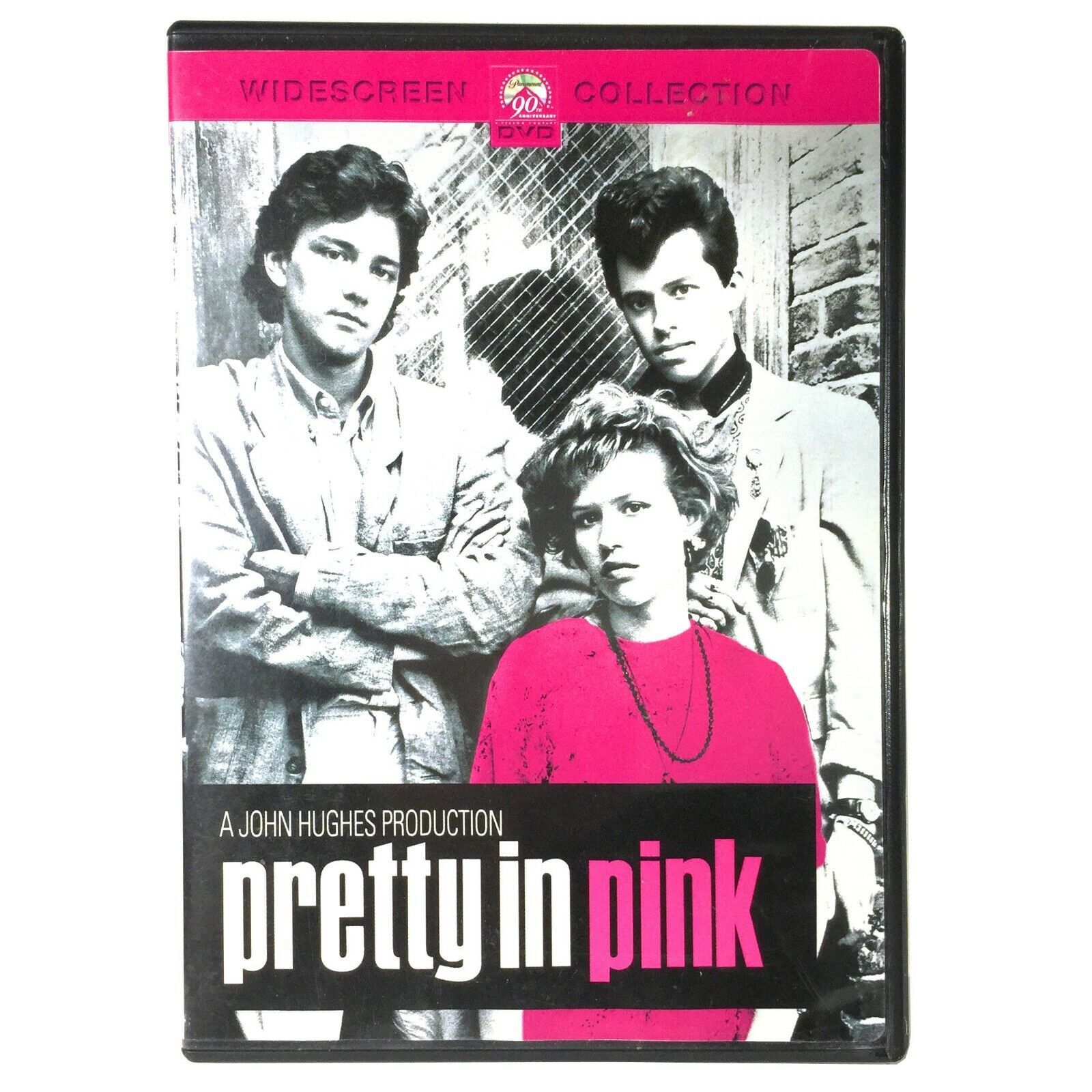 Pretty in Pink (DVD, 1986, Widescreen) Like New ! Molly Ringwald Jon ...