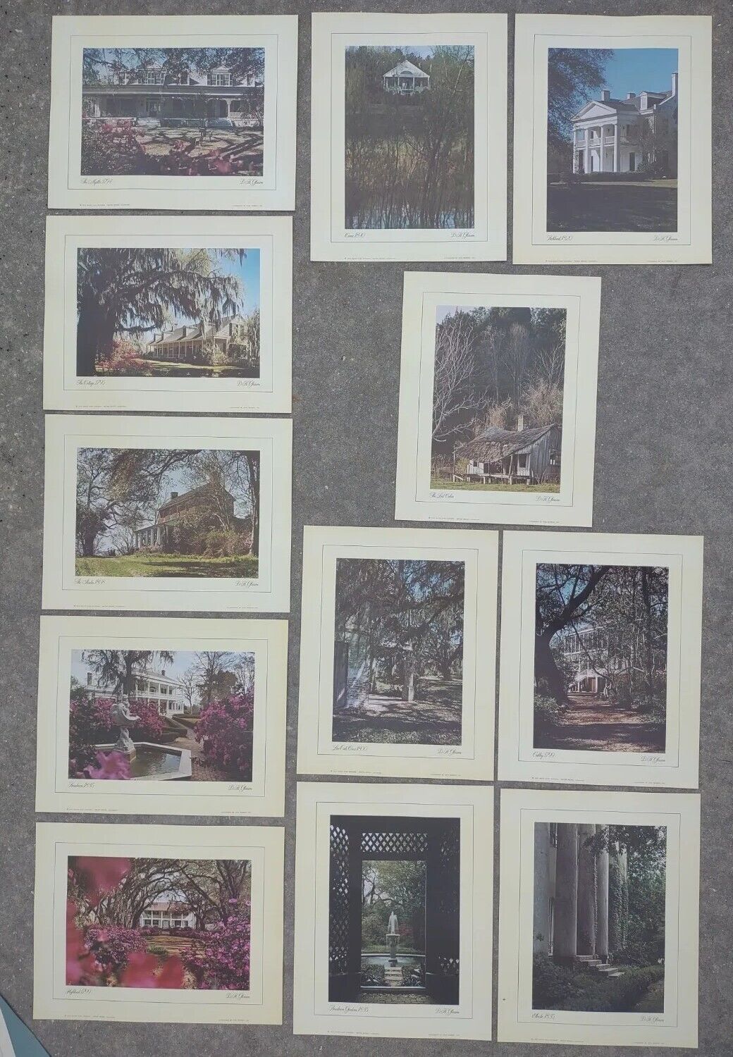 1975 Portfolio IV "Plantation Homes of the Felicianas" by David King ...