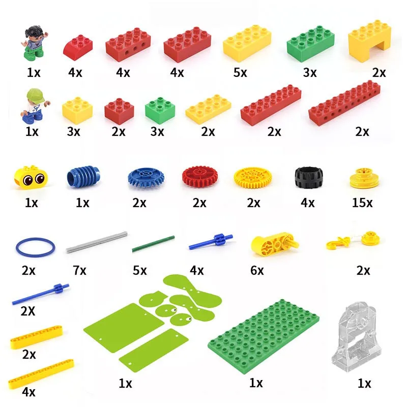 Educational Dacta Early Simple Machines Set Compatible with 9656 Duplo ...