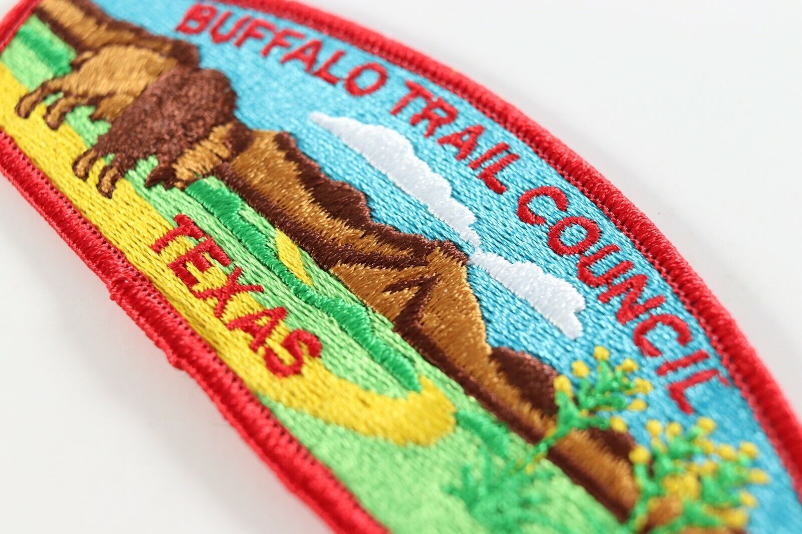 Vintage Buffalo Trail Council Texas Boy Scout BSA Shoulder CSP Patch ...