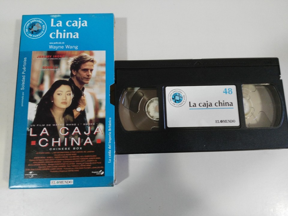 La Boite Chine Jeremy Irons Wayne Wang VHS Carton Boite Castillan el ...