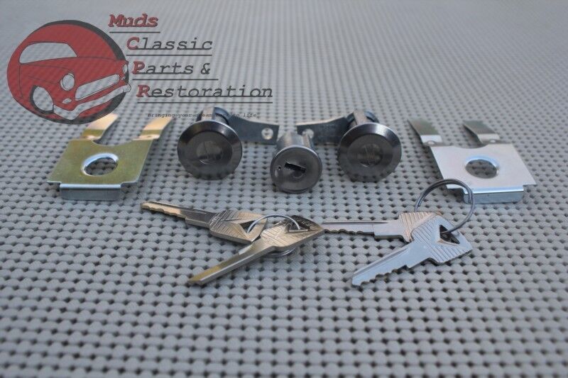 Ford Mustang Galaxie Falcon Pickup Ignition Door Locks Set Kit OEM keys ...