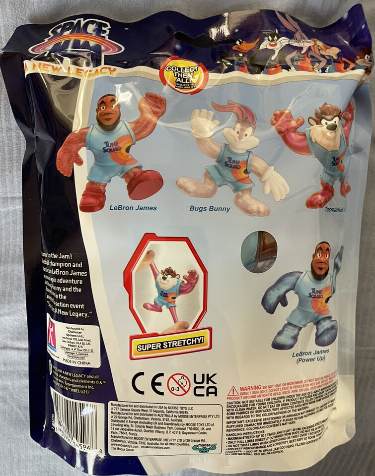 Space Jam New Legacy Heroes of Goo Jit Zu Tasmanian Devil Taz SUPER ...