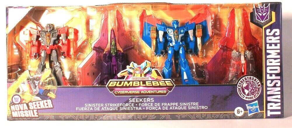 Hasbro Transformers Bumblebee Cyberverse Adventures Seekers Sinister ...