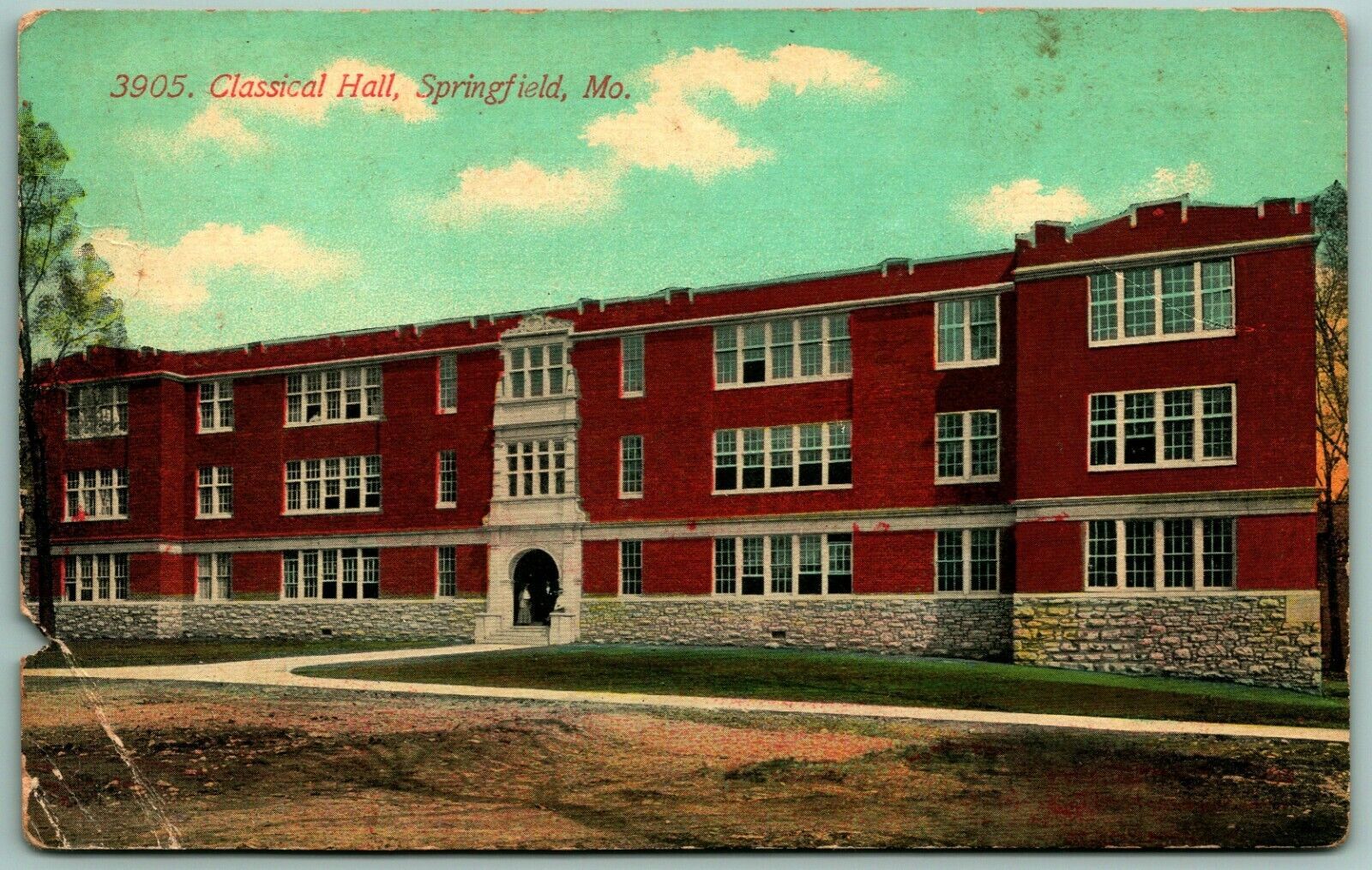 Classical Hall Springfield Missouri MO UNP and 50 similar items