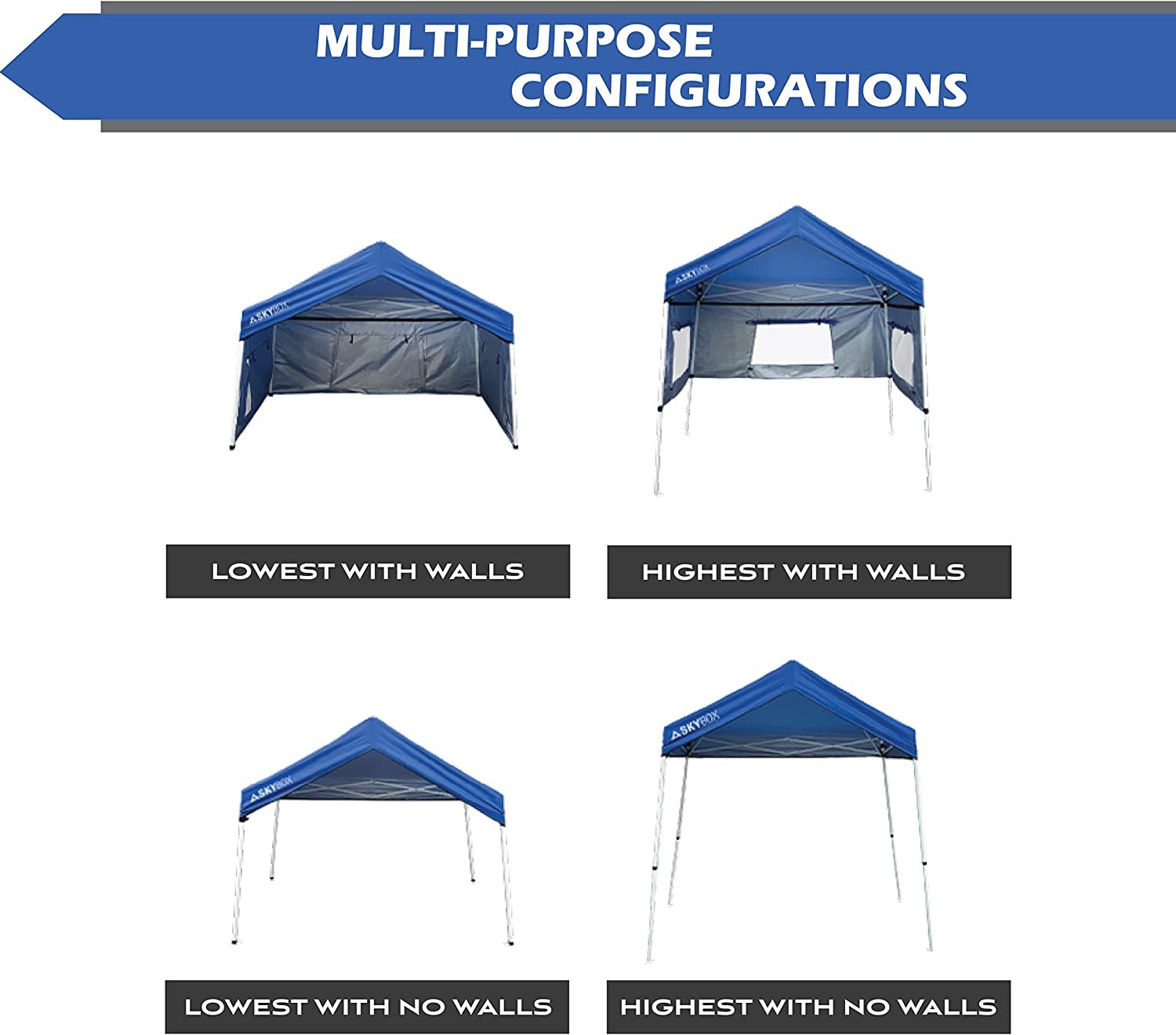 Caravan Canopy SkyBox Instant Sport Shelter - Patented Multi-Purpose ...
