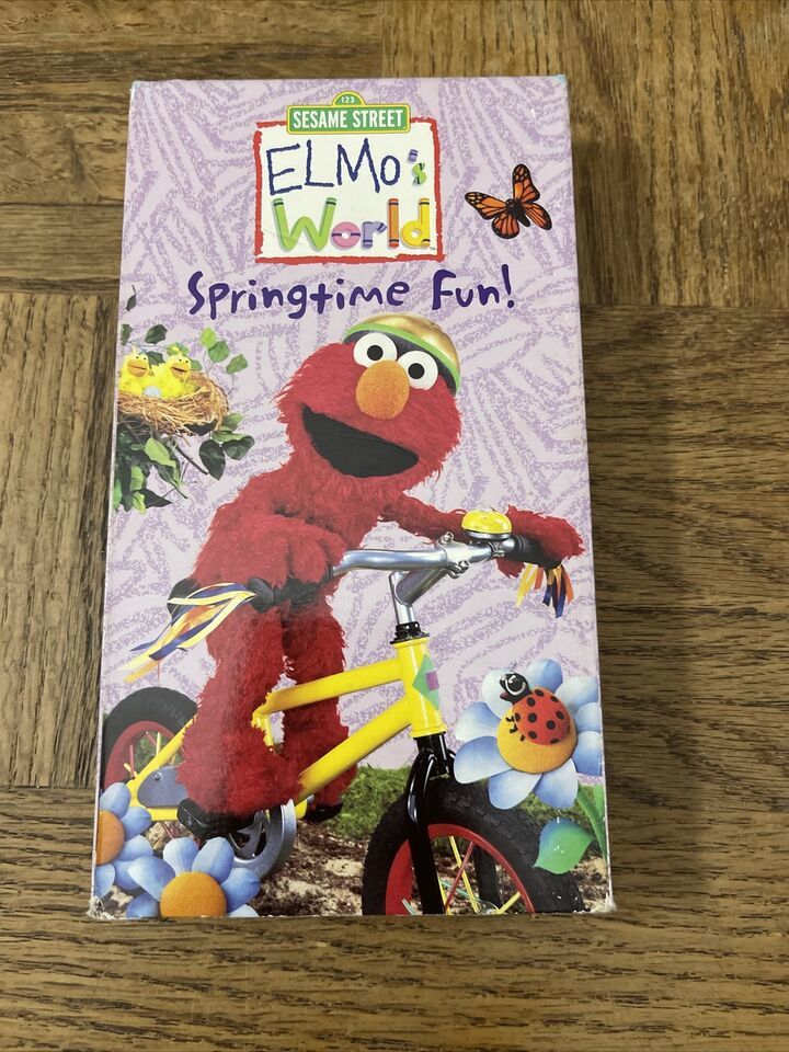 Sesame Street Elmos World Springtime Fun VHS and 50 similar items