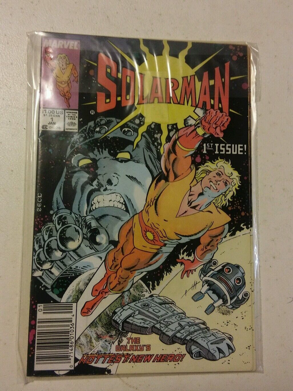 000 Vintage Marvel Comics Solarman 1st Issue 1989 Comic Book - Comics ...