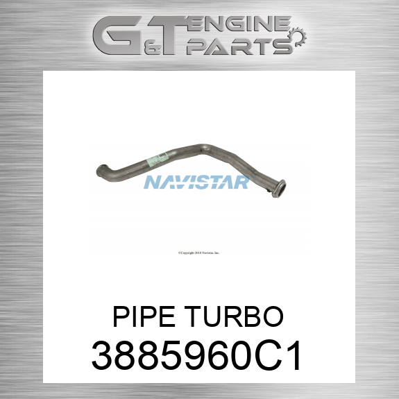3885960C1 PIPE TURBO fits INTERNATIONAL TRUCK (NEW AFTERMARKET) - Other ...