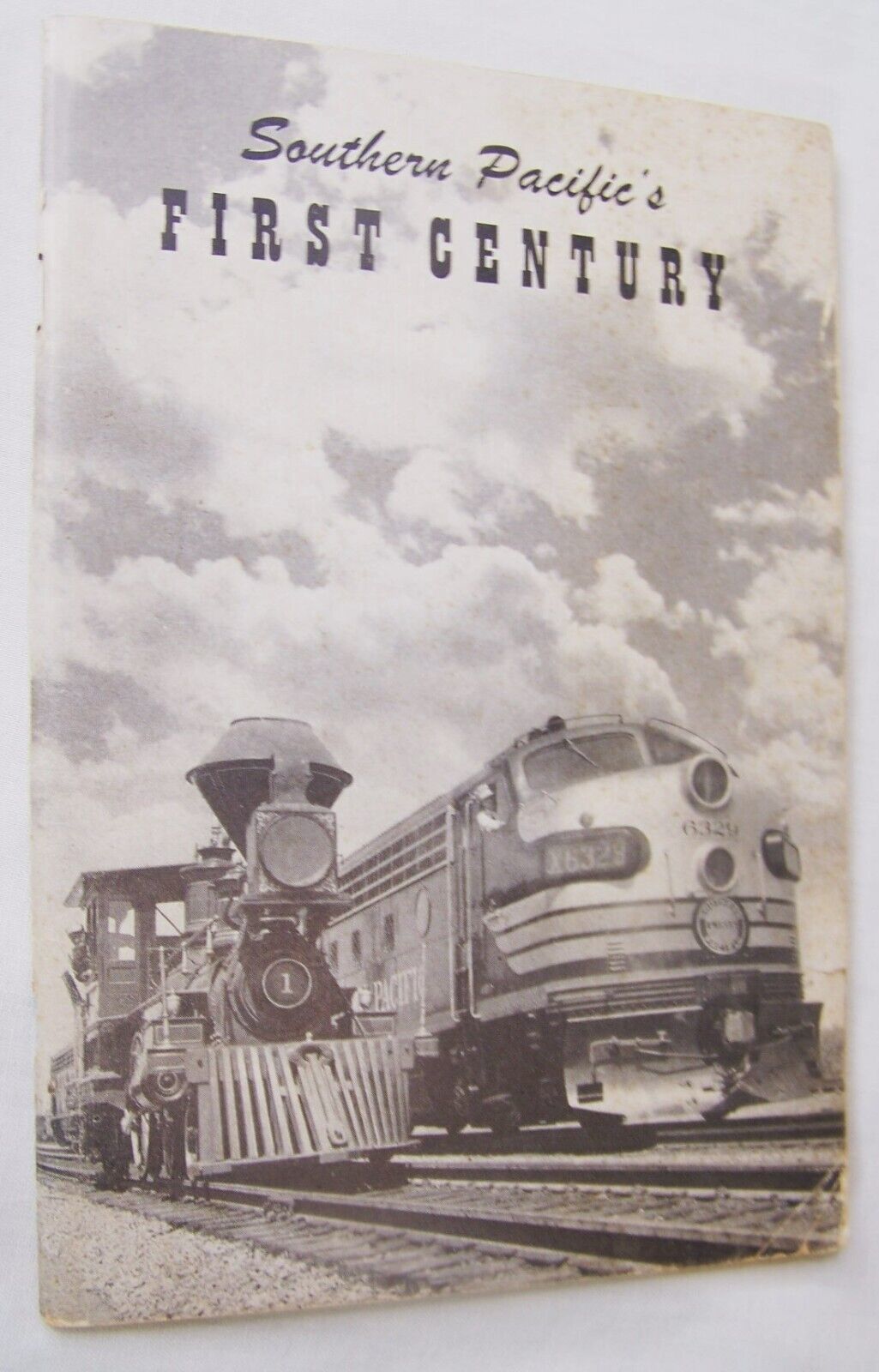1955 VINTAGE SOUTHERN PACIFIC'S FIRST CENTURY RAILROAD TRAIN HISTORY ...