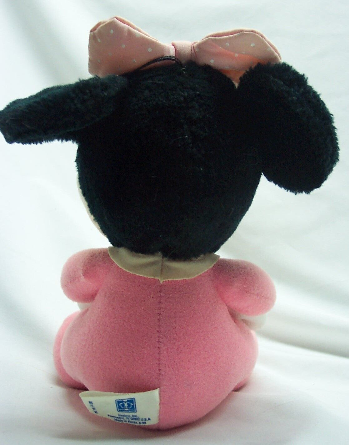 HASBRO 1984 Walt Disney Babies BABY MINNIE MOUSE 8" Plush STUFFED ...