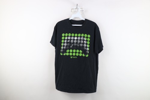 Vintage Y2K Streetwear Mens Medium Faded Xbox Controller Video Game T ...