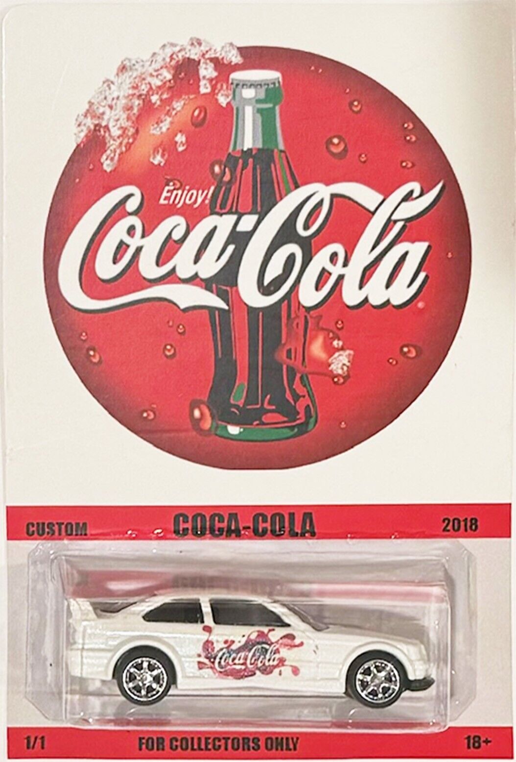 White '92 BMW M3 GTR Custom Hot Wheels Coca Cola Series w/RR ...