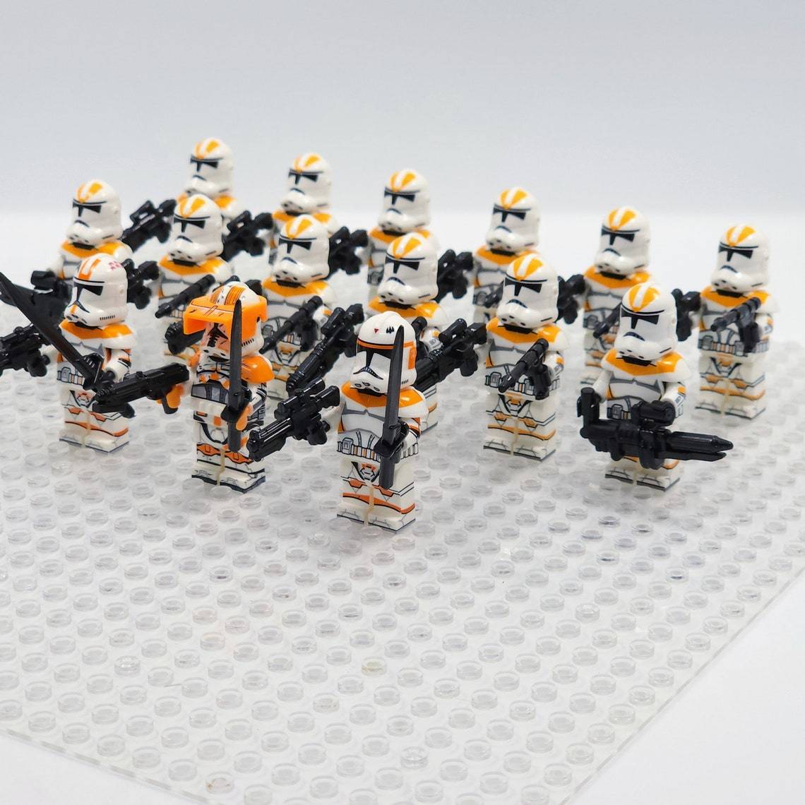 15pcs Star Wars 212th Attack Battalion Commander Cody Waxer Boil Minifigures - Building Toy ...